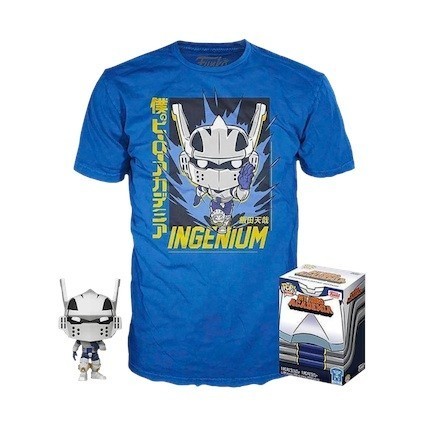 Funko Pop Figure Pop! and T-shirt My Hero Academia Tenya Iida with ...